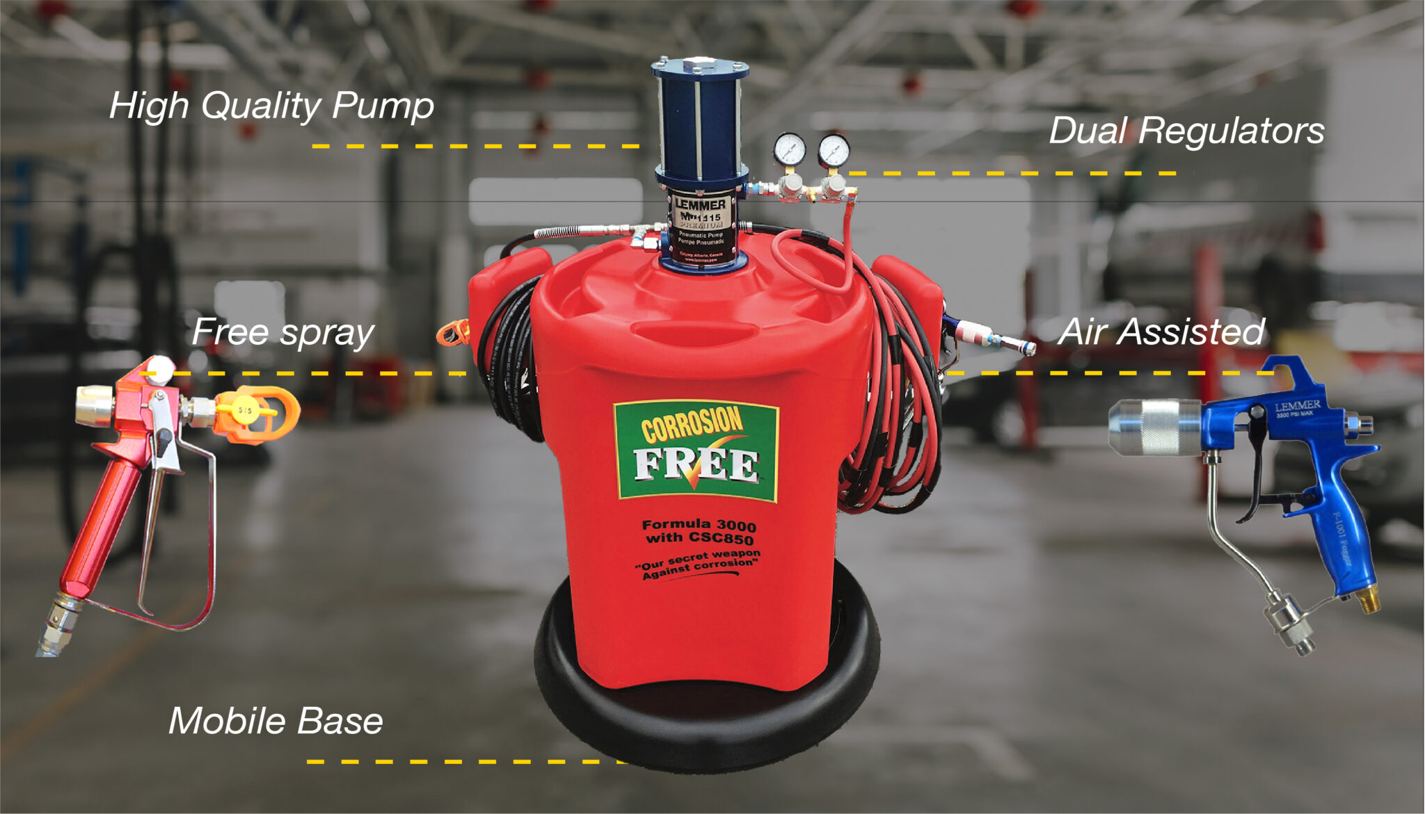 Corrosion FREE | Non-Toxic And No Drip Rust Proofing