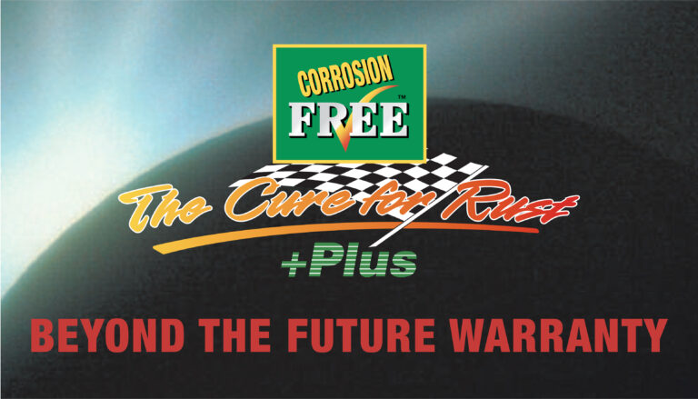 Corrosion FREE | Non-Toxic And No Drip Rust Proofing